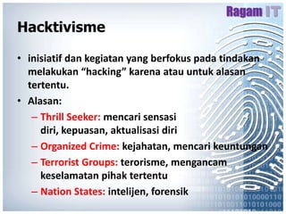 Mengenal Hacker dan Cracker | PPTX