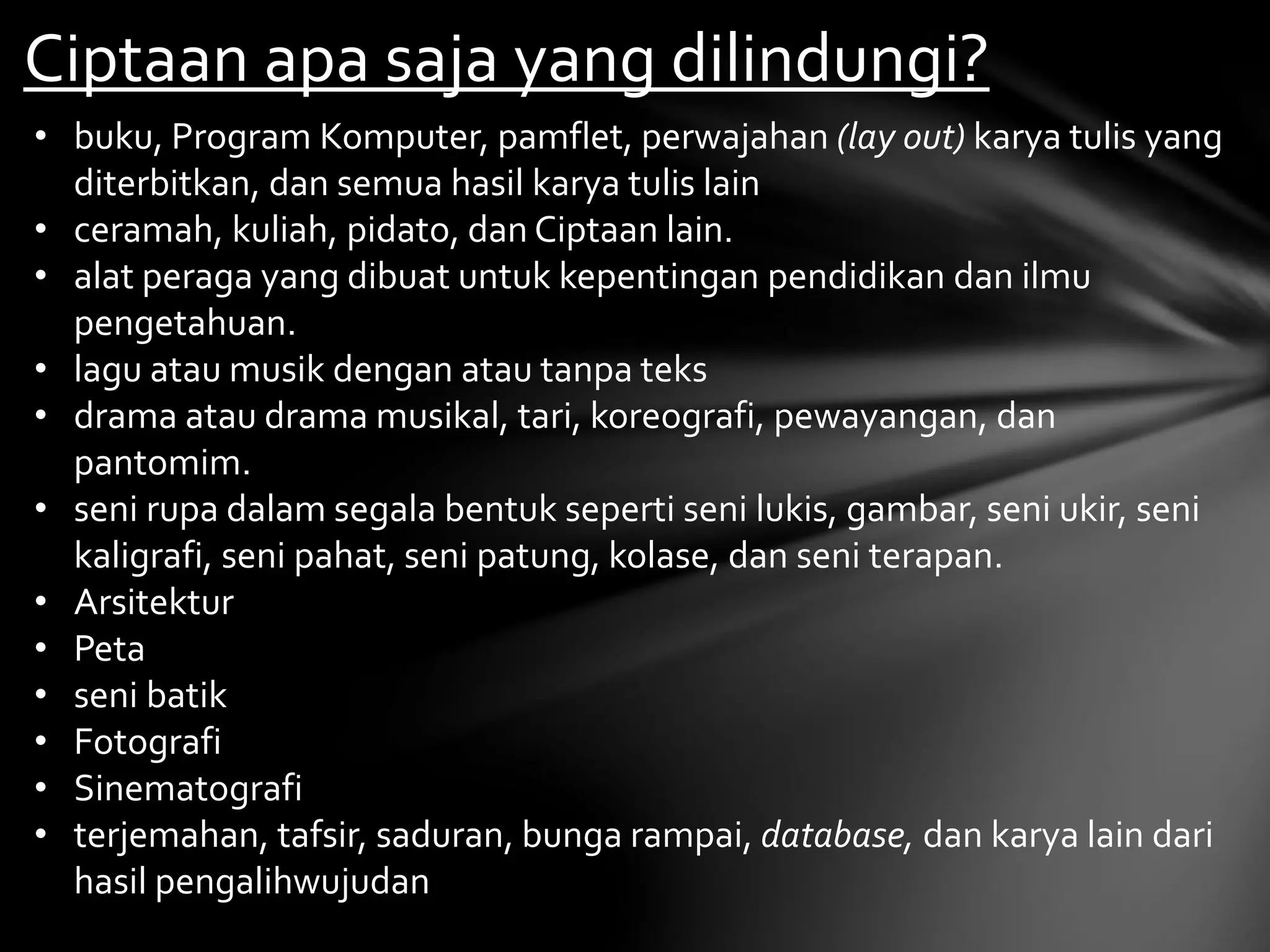 Mengenal hak cipta | PPTX