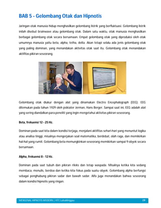 Mengenal hipnotis modern by budi arifin | PDF