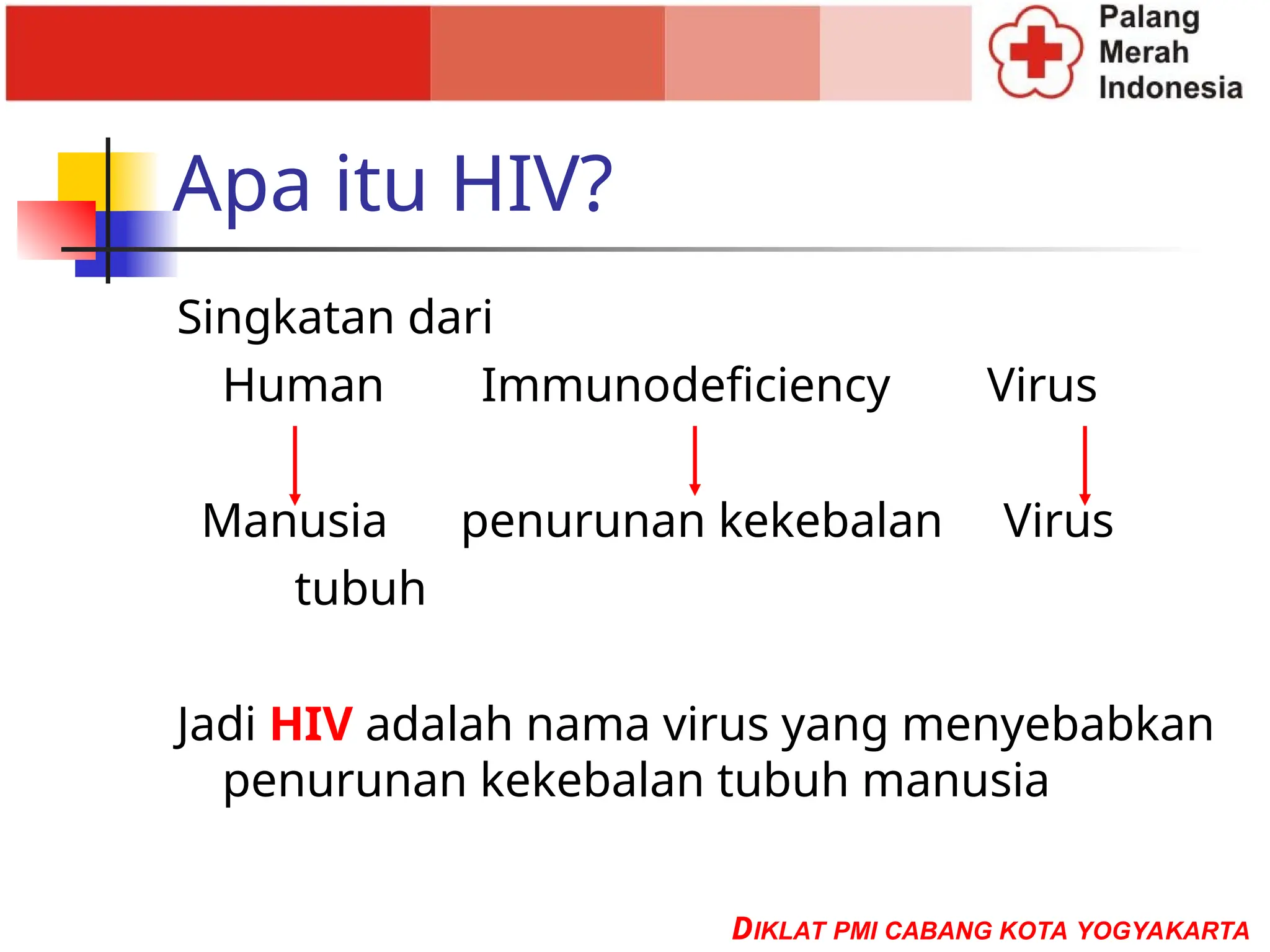 HIV adalah virus yang menyerang sel darah putih (CD 4) di dalam tubuh ...