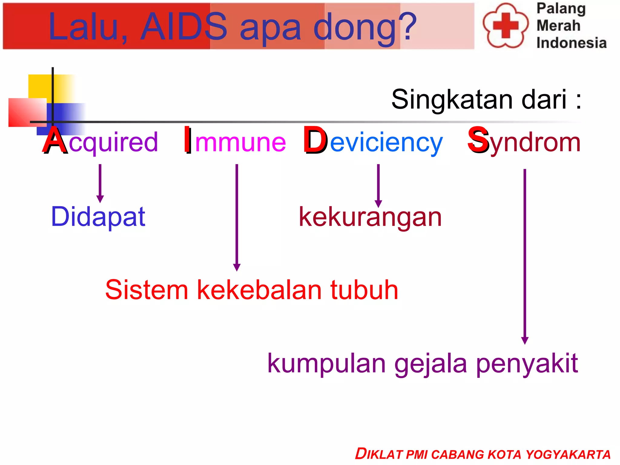 Mengenal HIV dan AIDS PPT (Materi PMR) | PPT