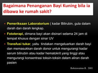 Mengenali bayi kuning dan penanganannya | PPTX