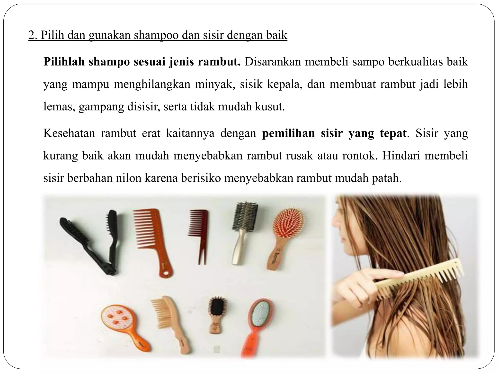 Mengenali kesehatan rambut | PPTX