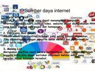 Mengenal internet & intranet | PPTX