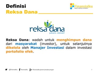 Mengenal investasi reksa dana untuk pemula | PPT