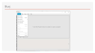 Mengenal java dan blue j | PPT