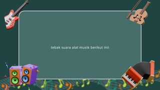 Mengenal Jenis Suara Manusia, Bunyi Alat Musik, dan Bentuk Alat Musik ...