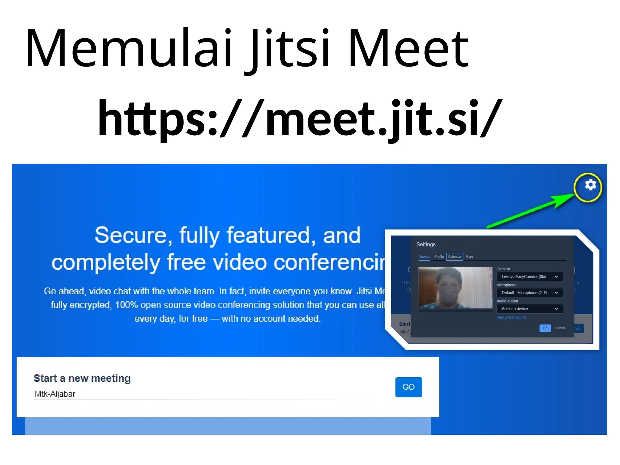 Mengenal Jitsi Meet dalam platform vicon | PPTX