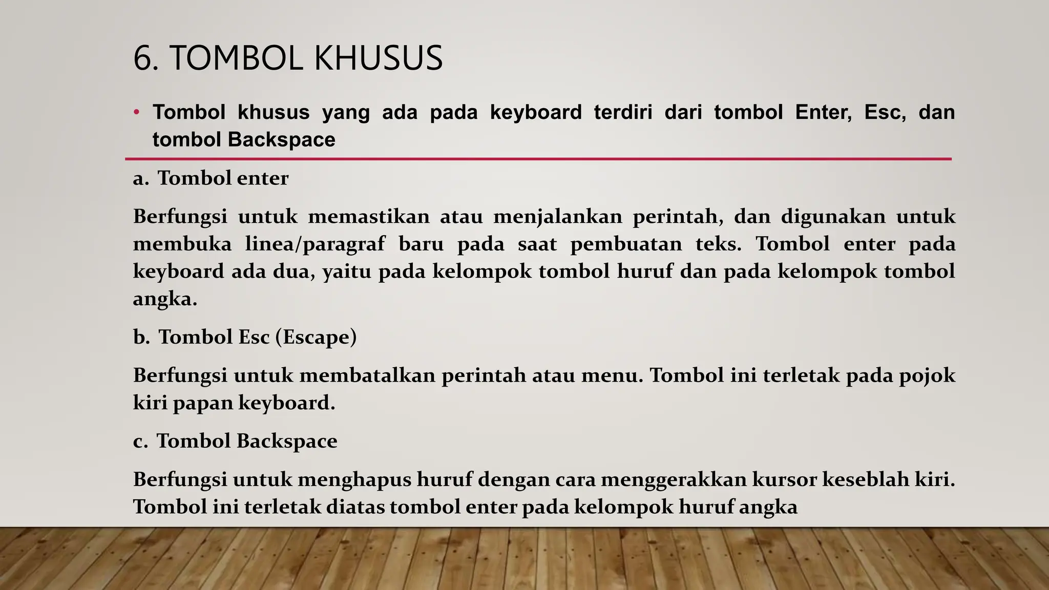 Mengenal keyboard | PPTX