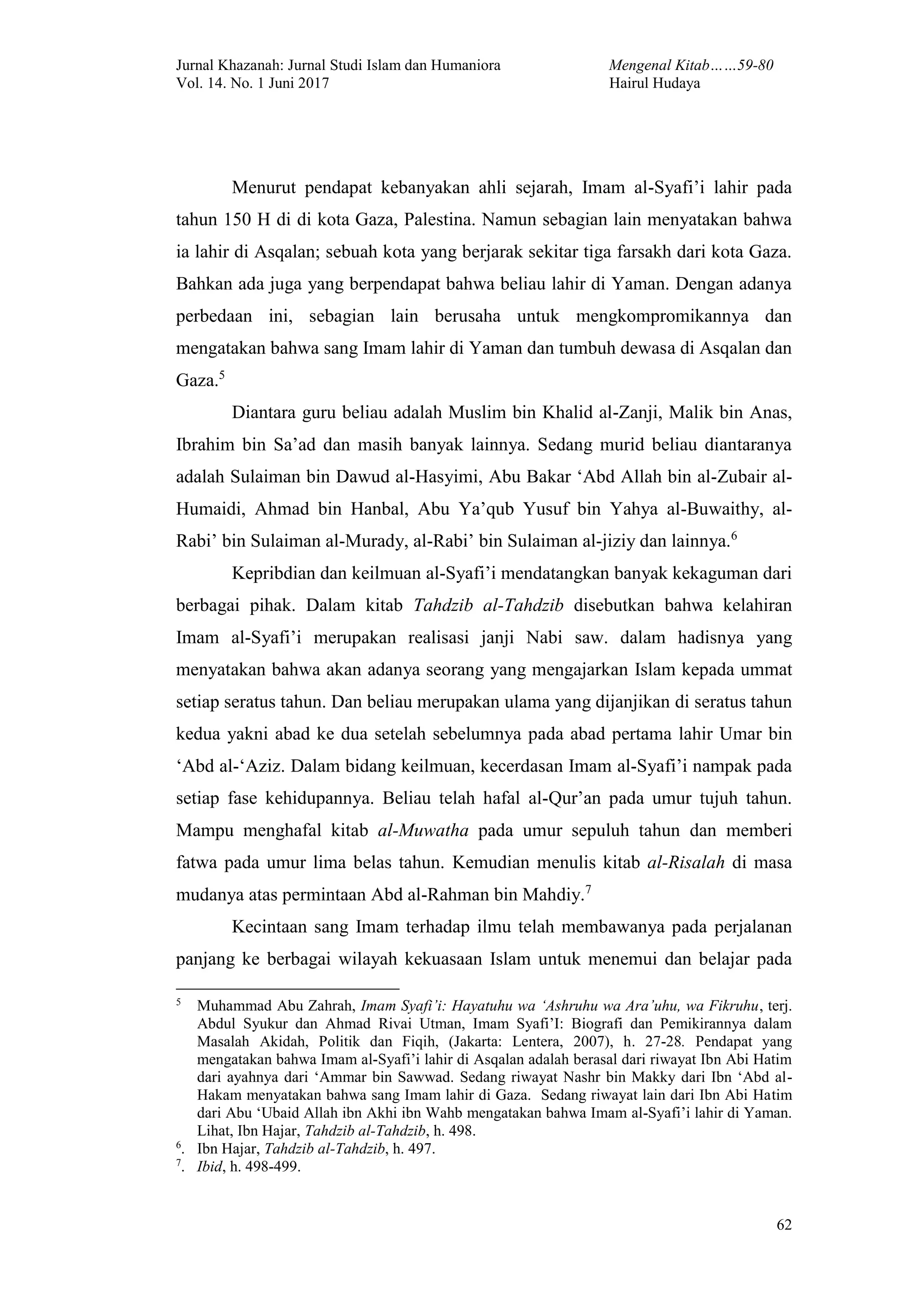 Mengenal Kitab Al Umm - Imam Syafie | PDF