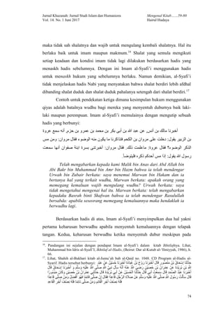 Mengenal Kitab Al Umm - Imam Syafie | PDF