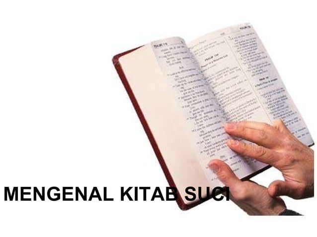 Mengenal kitab suci | PPT