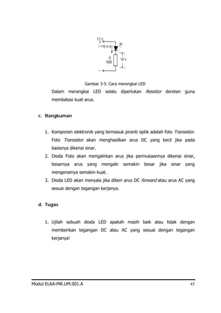 Mengenal komponen elektronika | PDF