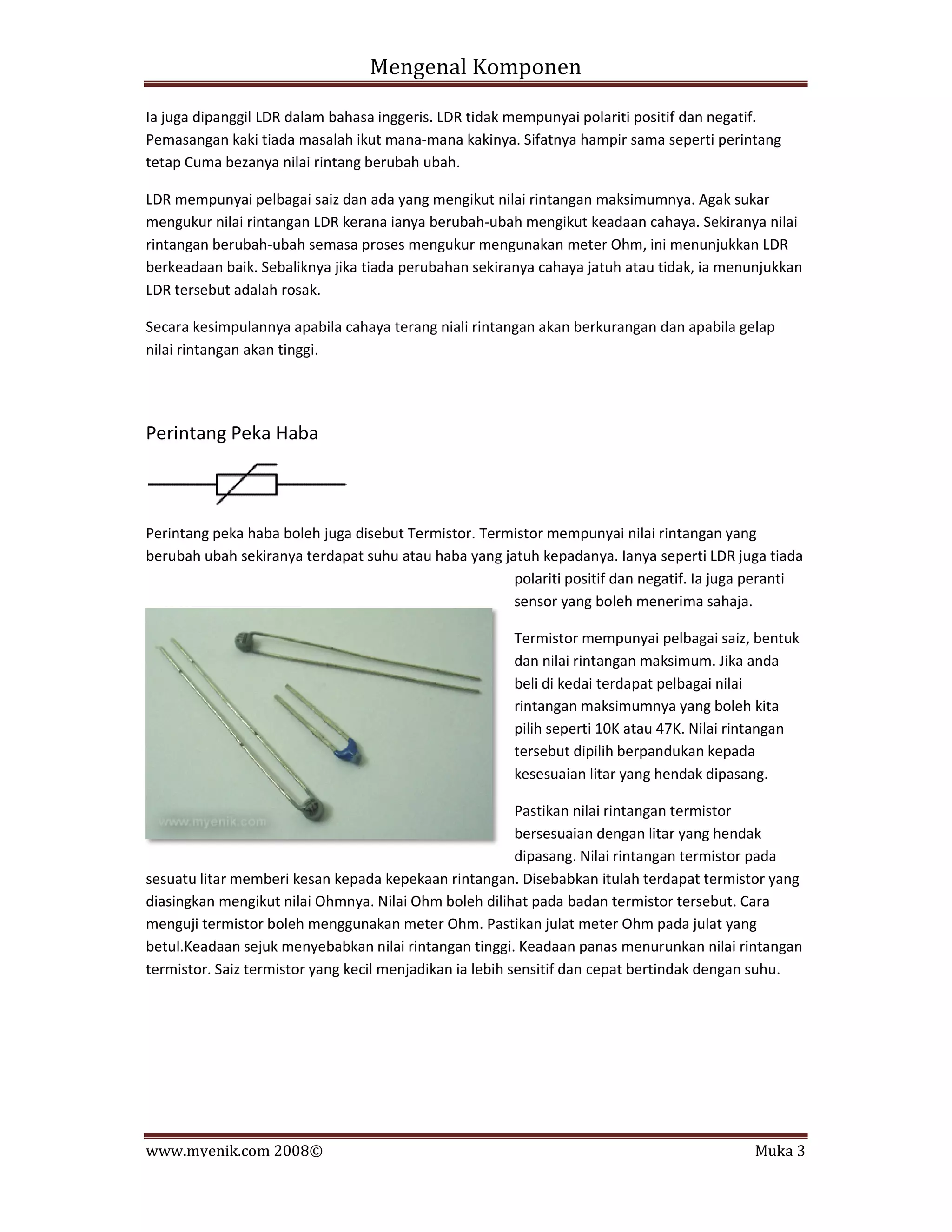 Mengenal komponen | PDF