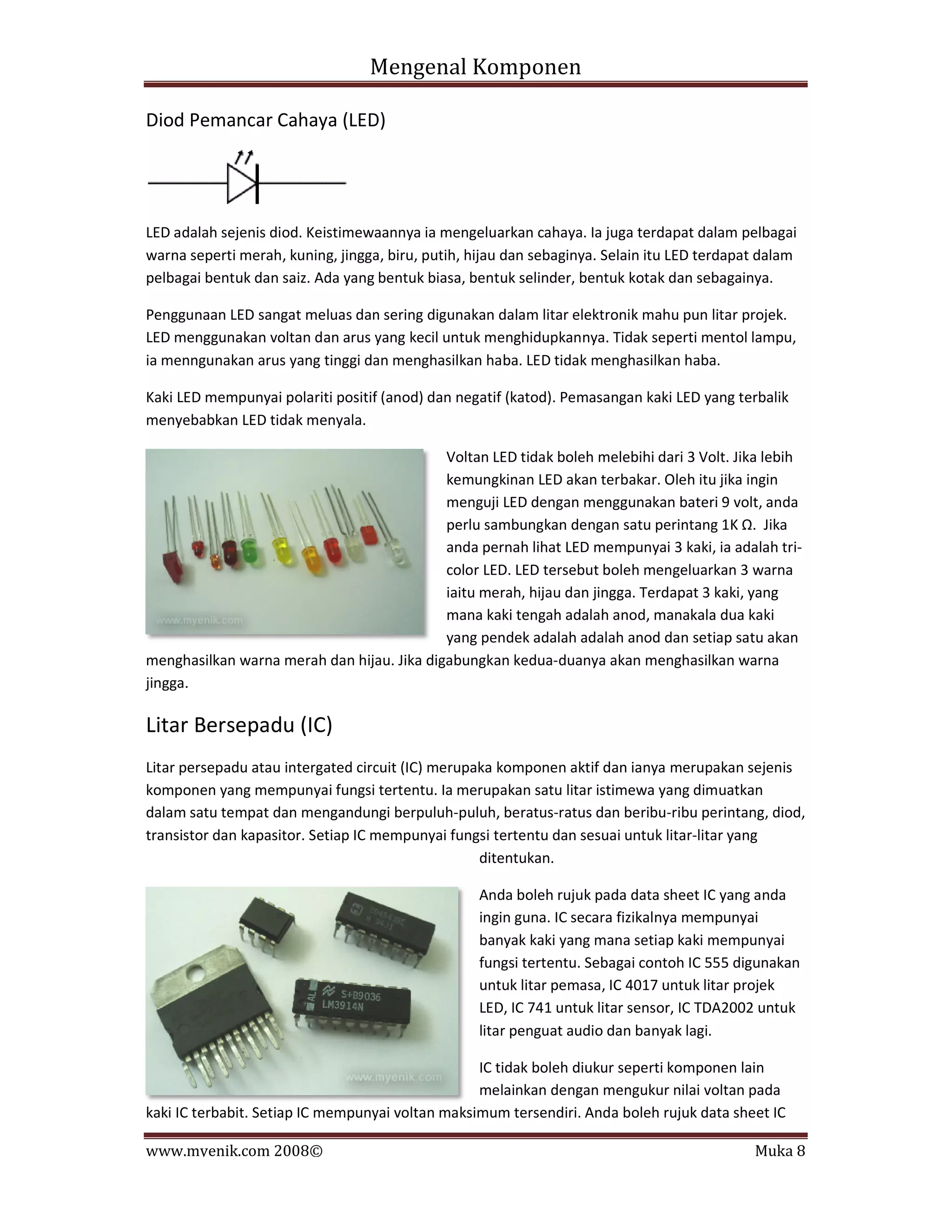 Mengenal komponen | PDF