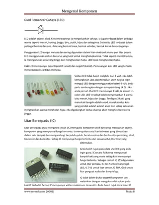 Mengenal komponen | PDF