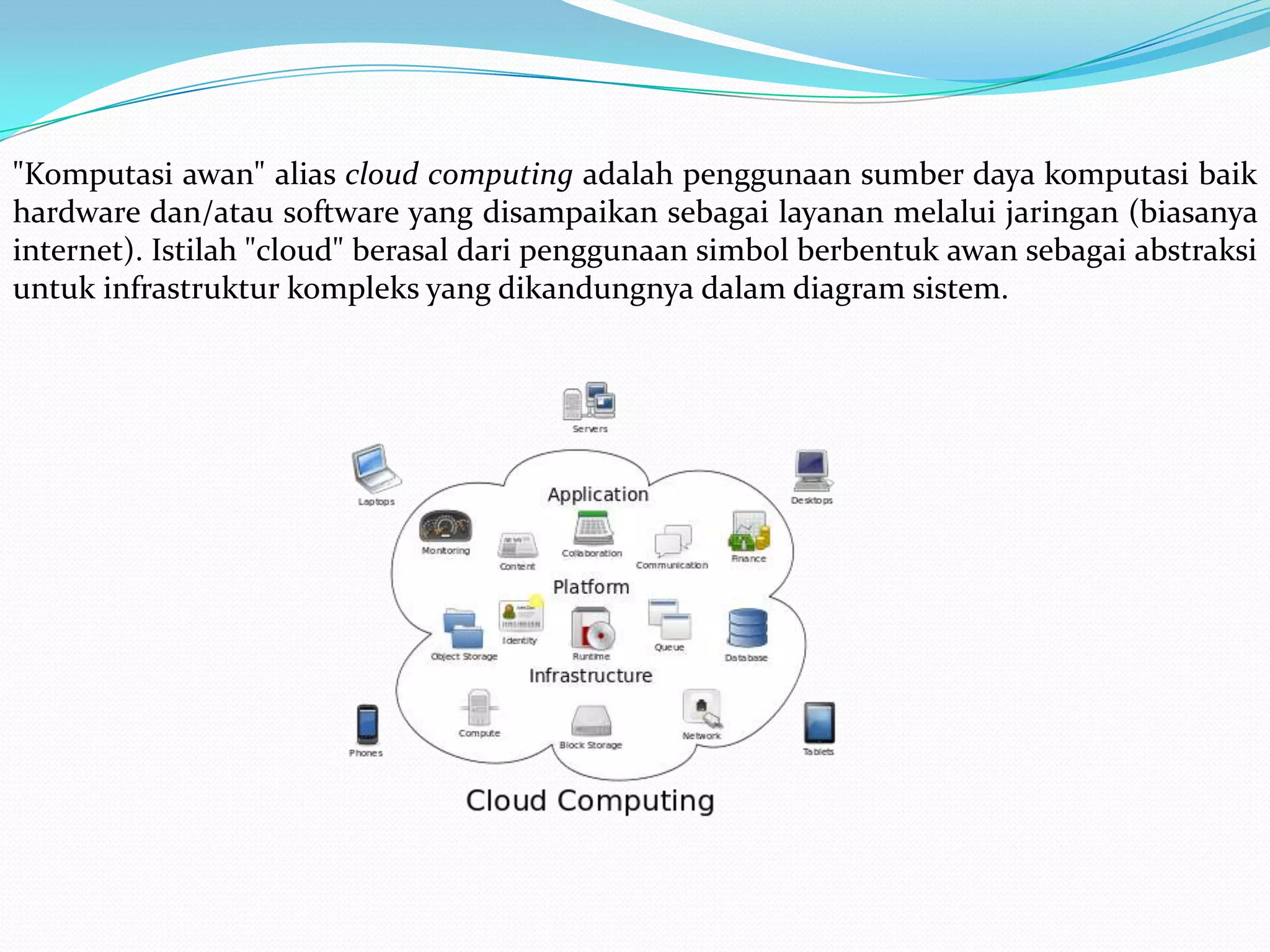Mengenal komputasi awan | PPTX