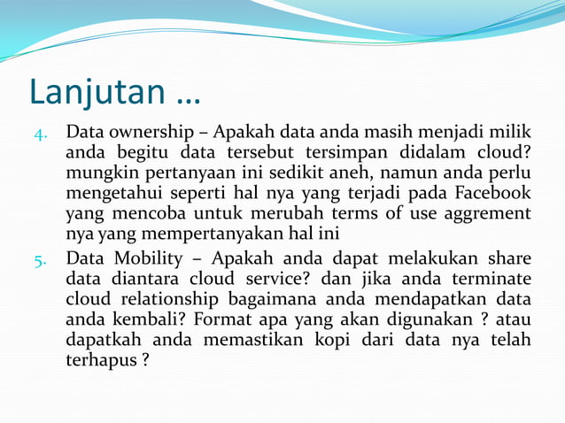 Mengenal komputasi awan | PPT