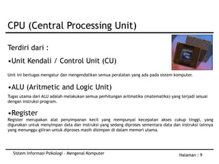 Mengenal Komputer untuk bisnis untuk mengajar | PPT