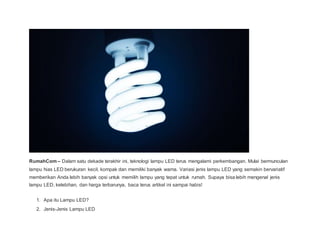Mengenal Lampu LED.doc