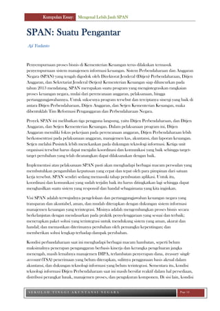 Mengenal Lebih Jauh SPAN | PDF