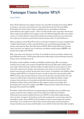 Mengenal Lebih Jauh SPAN | PDF