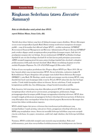 Mengenal Lebih Jauh SPAN | PDF