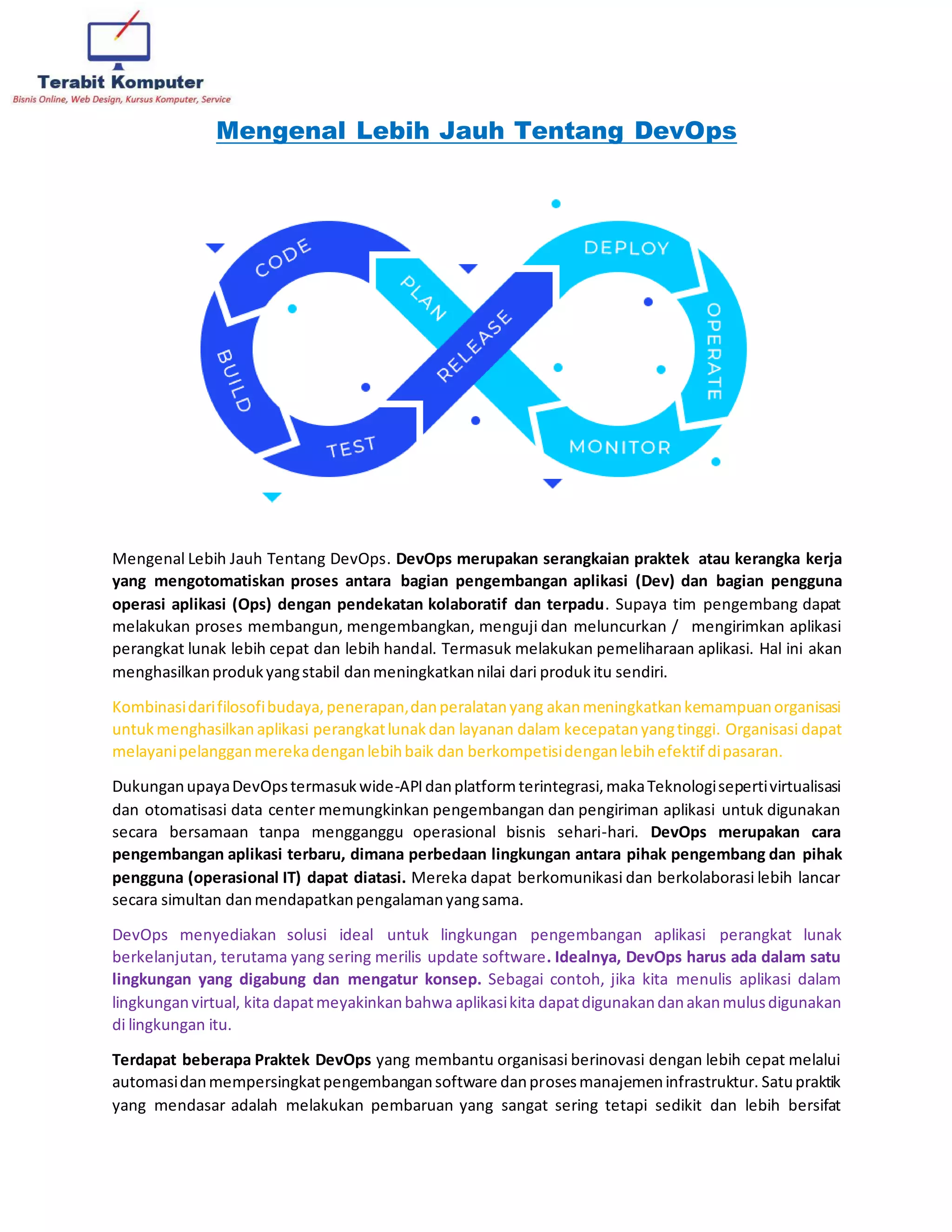 Mengenal Lebih Jauh Tentang DevOps | PDF