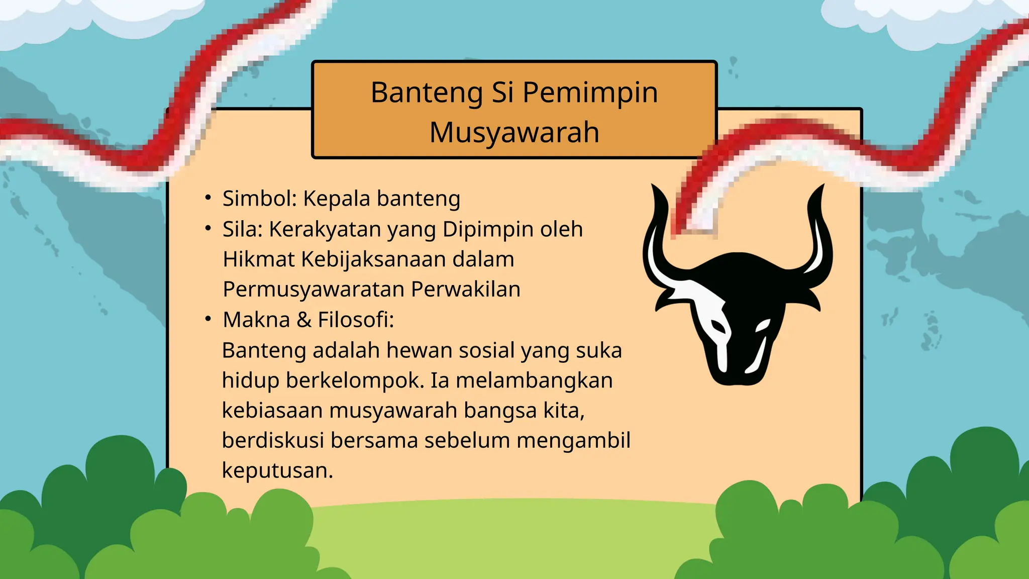 Mengenal Makna di Balik Lambang Pancasila Presentasi Pendidikan Merah ...