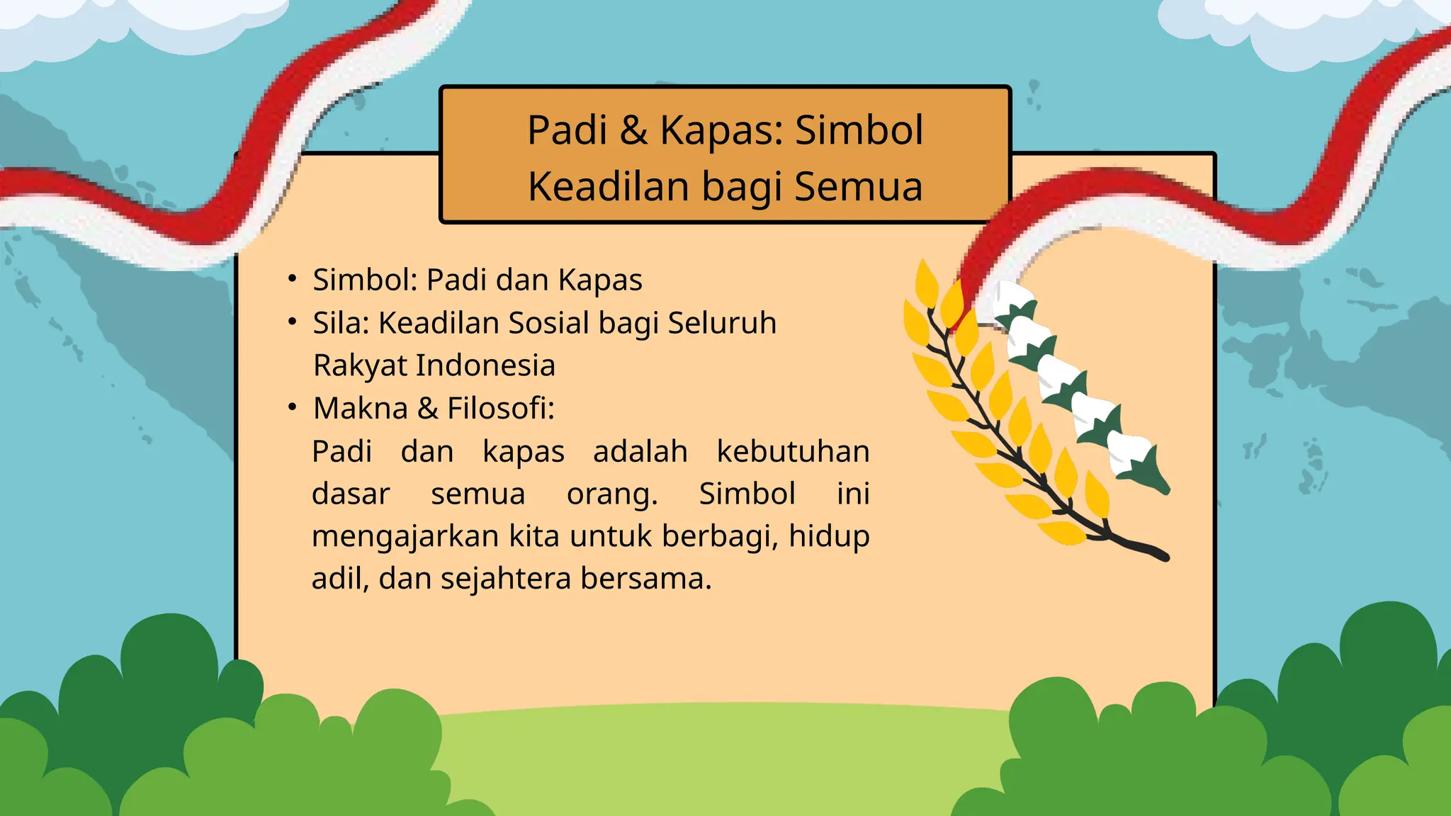 Mengenal Makna di Balik Lambang Pancasila Presentasi Pendidikan Merah ...