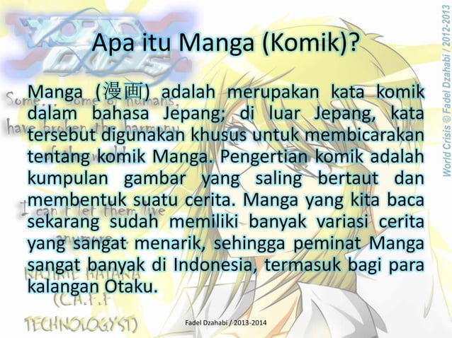 Mengenal manga (Part 1) | PPT