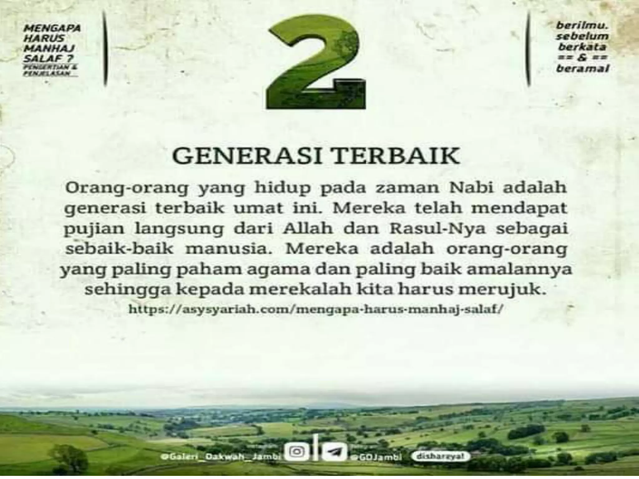 Mengenal manhaj salaf | PPTX