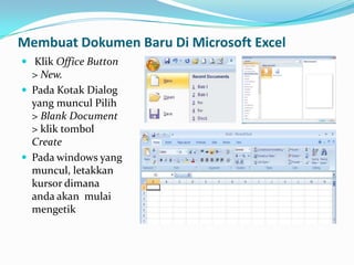 Mengenal microsoft excel 2007 | PPT