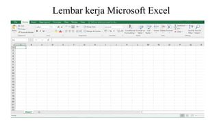Mengenal Microsoft Excel 2010 dengan baik | PPT