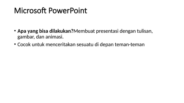 Mengenal Microsoft Word, Microsoft Excel, Microsoft powerpoint.pptx