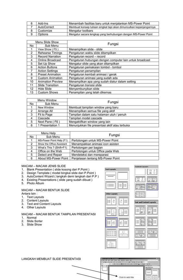 Mengenal microsoft powerpoint dan sejarahnya | PDF