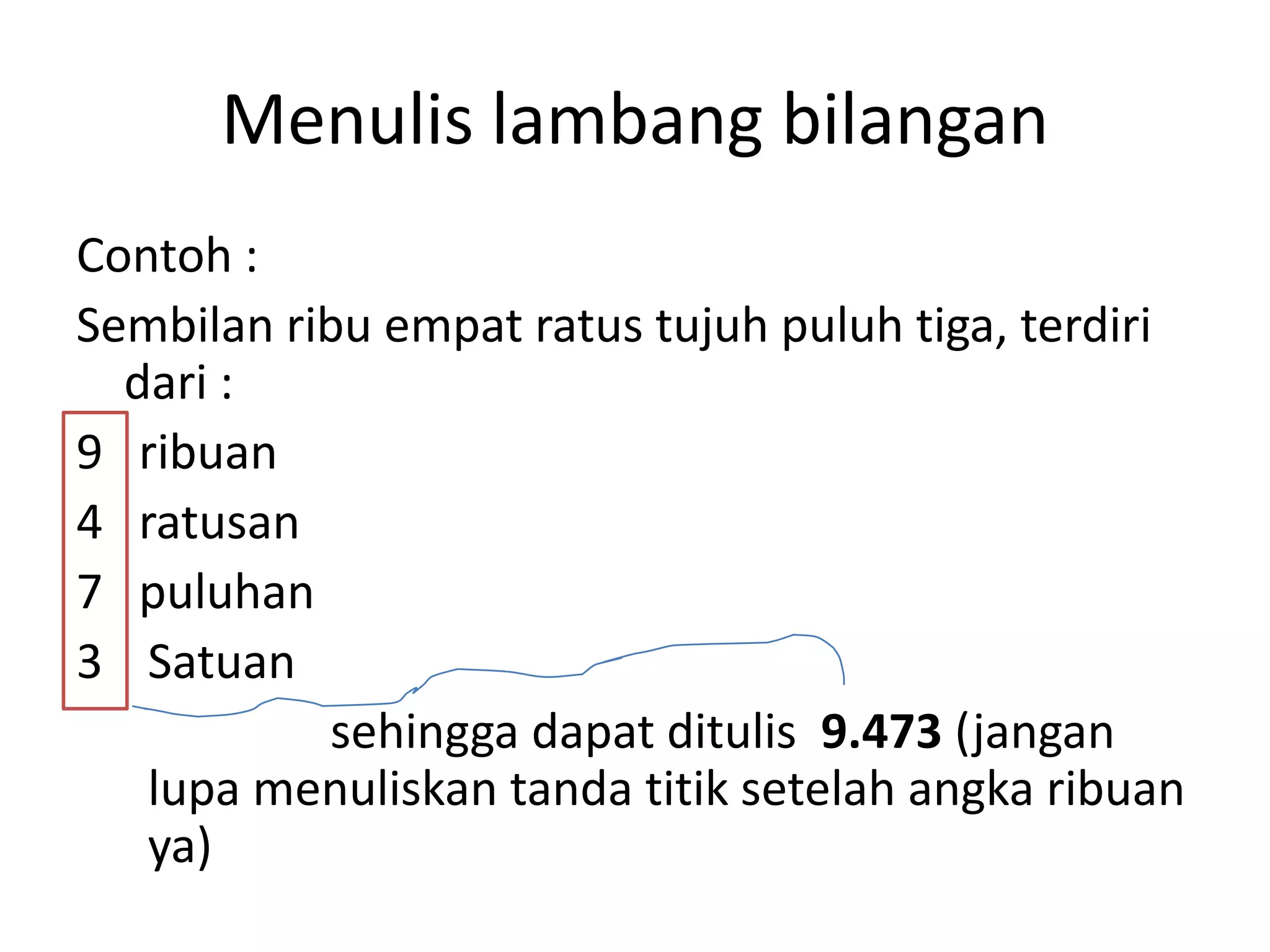 Mengenal nama dan lambang bilangan | PPTX