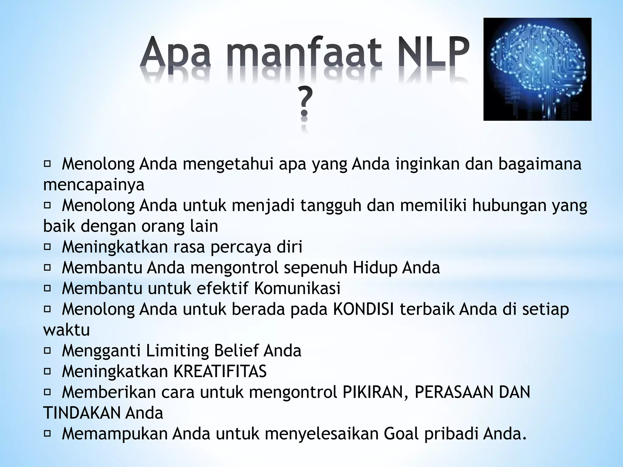Mengenal nlp | PPT