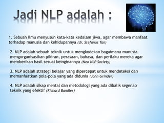 Mengenal nlp | PPTX