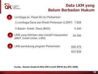 Mengenal ojk _amp__lembaga_keuangan_mikro___bakohumas_2014 | PDF