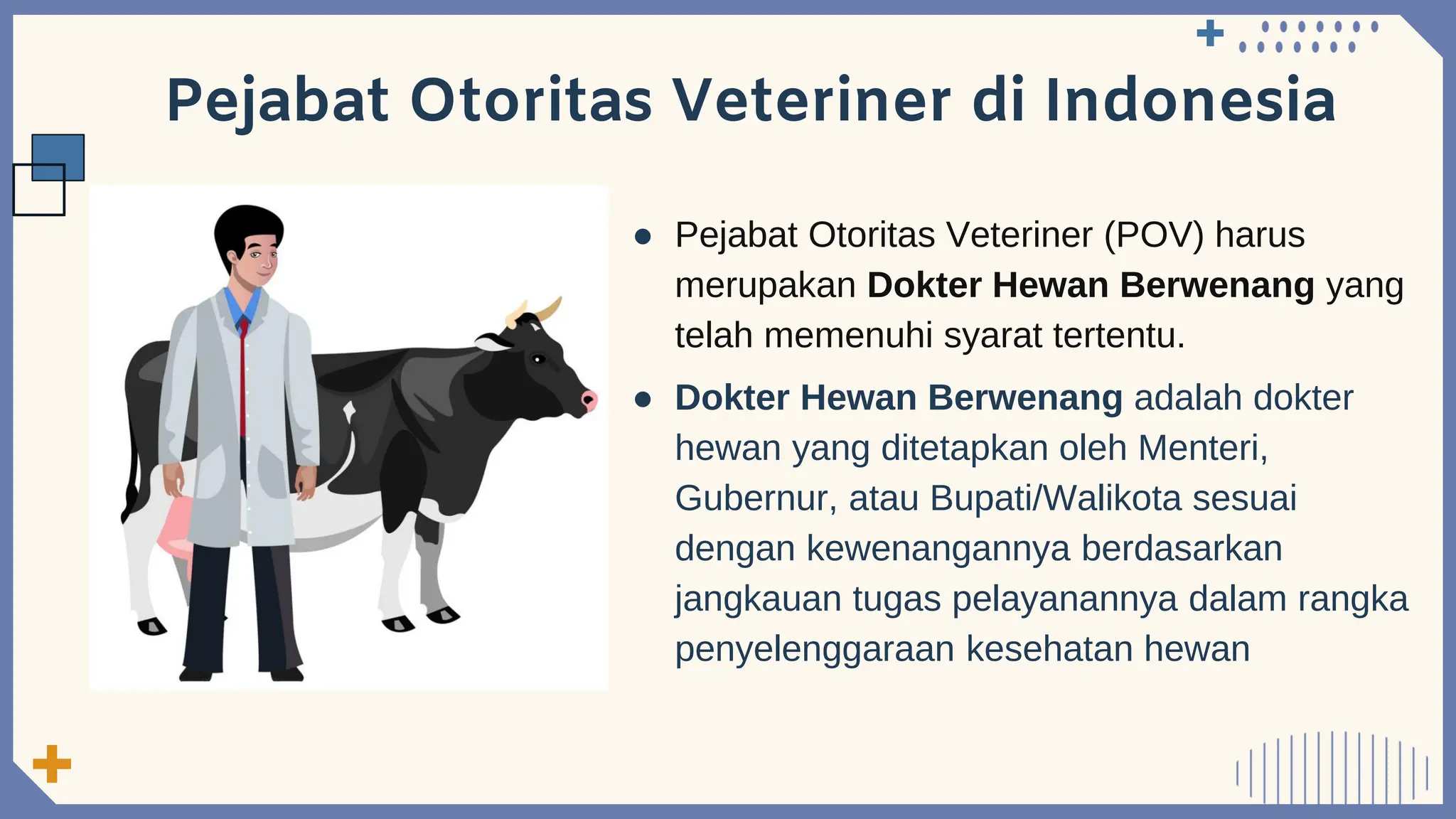 Mengenal Otoritas Veteriner dan Eksistensinya di Indonesia - IMAKAHI VISI 2024 UGM, 2 Juni 2024 ...