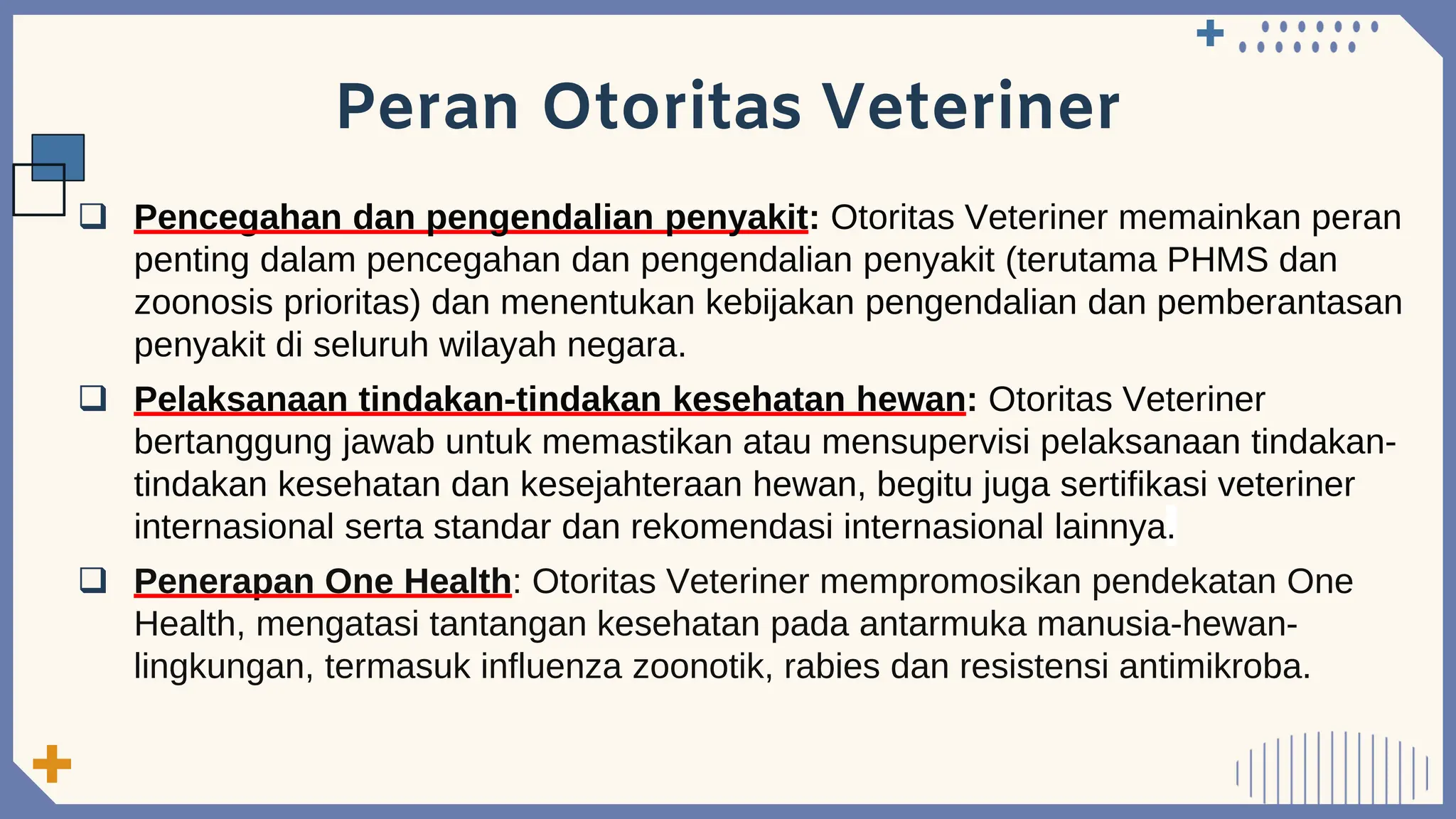 Mengenal Otoritas Veteriner dan Eksistensinya di Indonesia - IMAKAHI ...