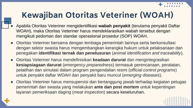 Mengenal Otoritas Veteriner dan Eksistensinya di Indonesia - IMAKAHI ...