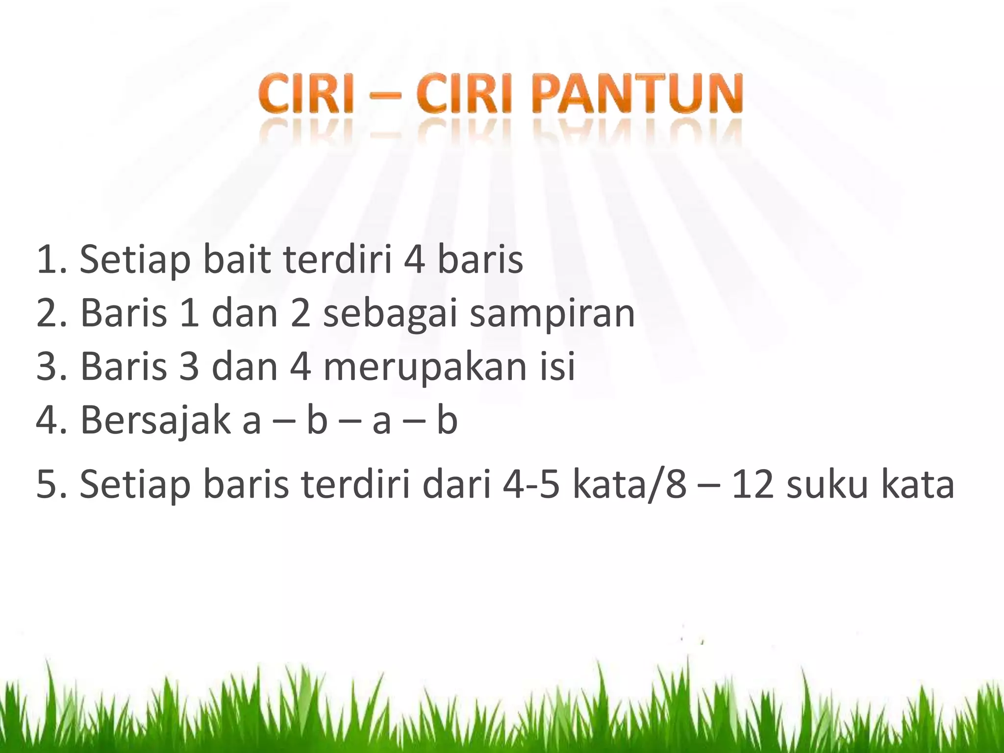 Mengenal pantun teacher 1 februari | PPTX