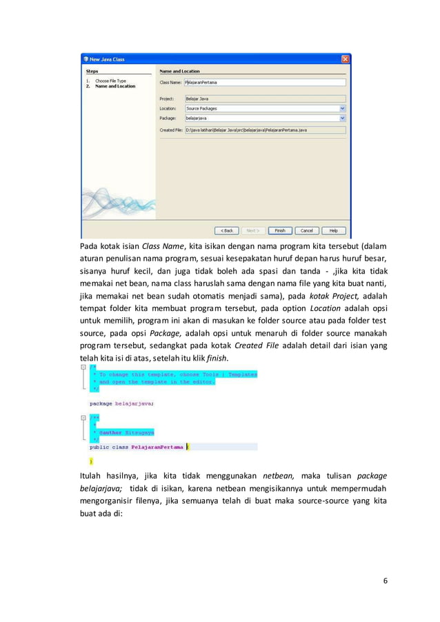 Mengenal pemrograman java | PDF