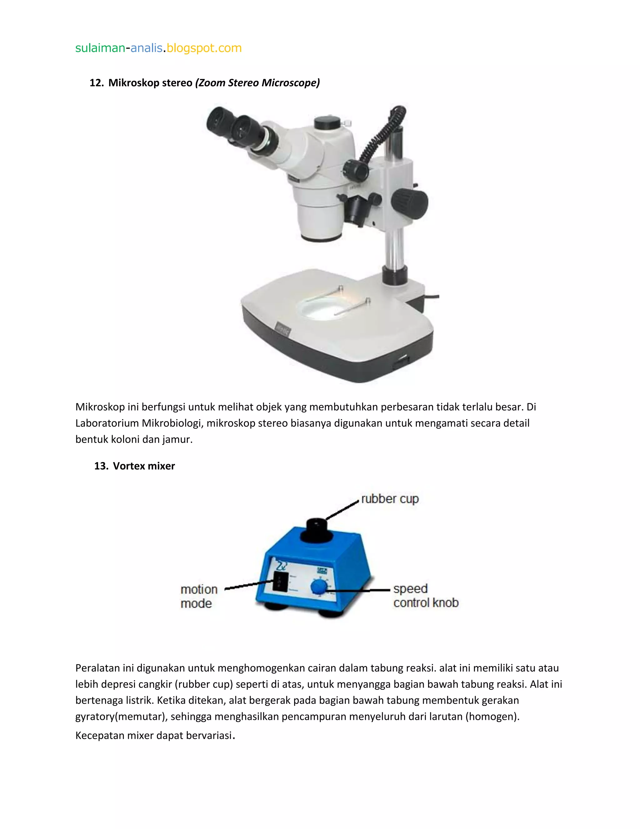 Mengenal peralatan laboratorium mikrobiologi | PDF