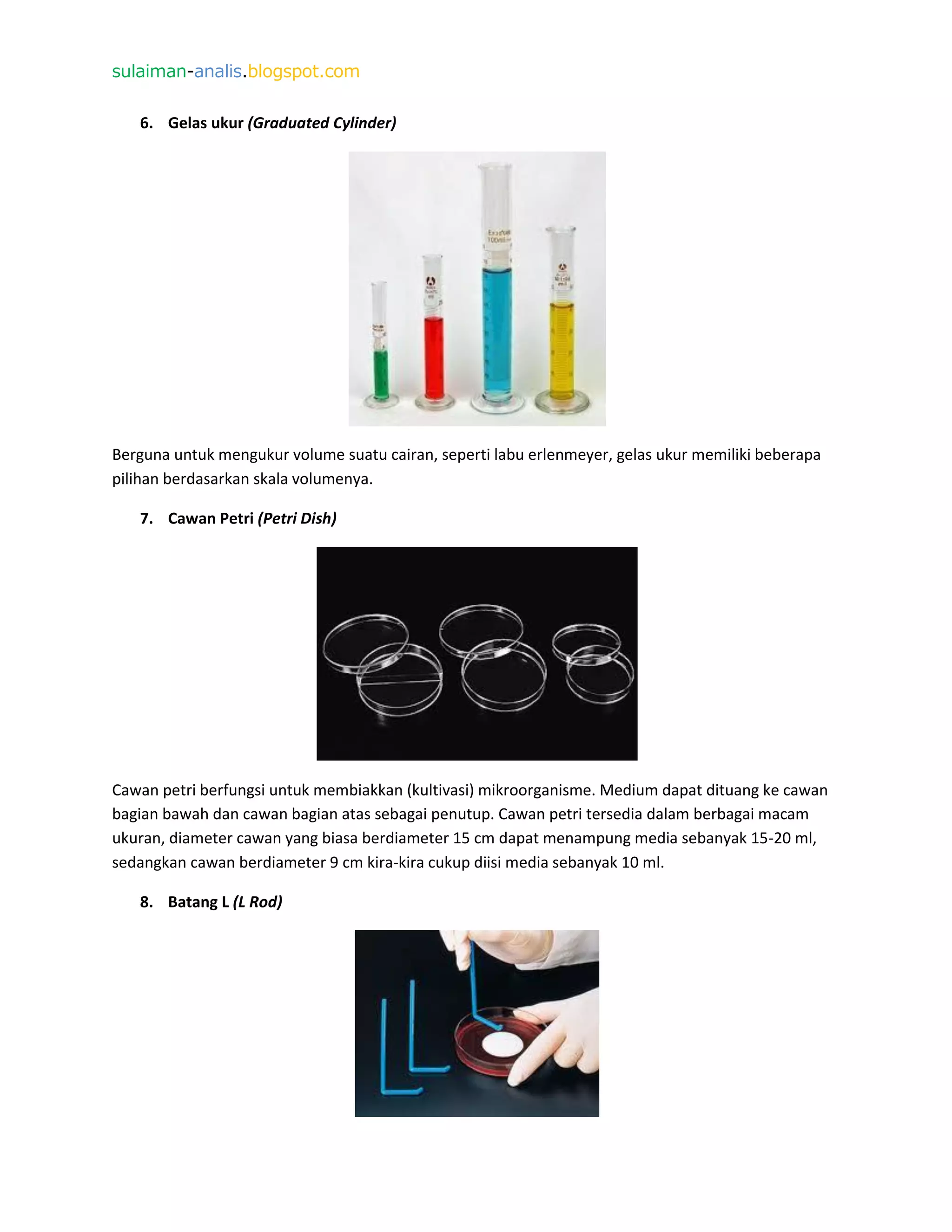 Mengenal peralatan laboratorium mikrobiologi | PDF