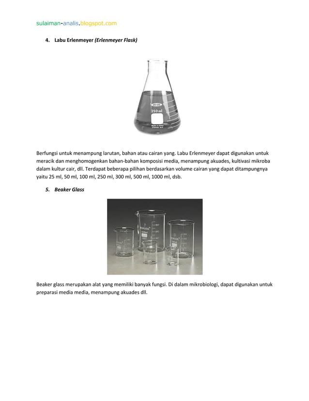 Mengenal peralatan laboratorium mikrobiologi | PDF