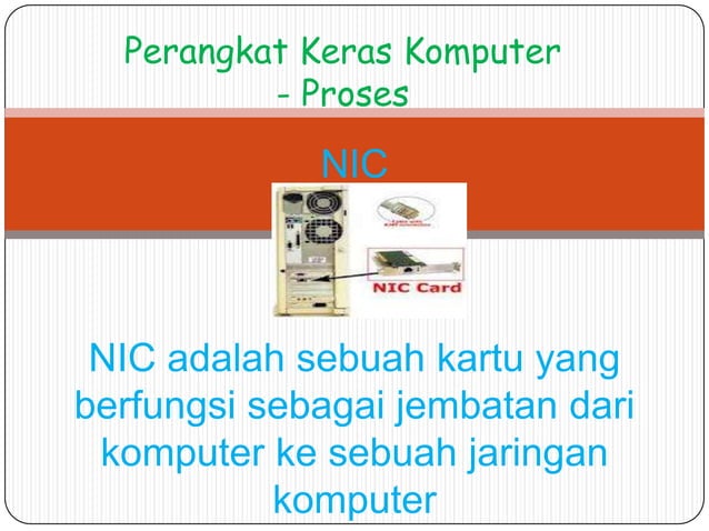 Mengenal perangkat keras komputer | PPTX