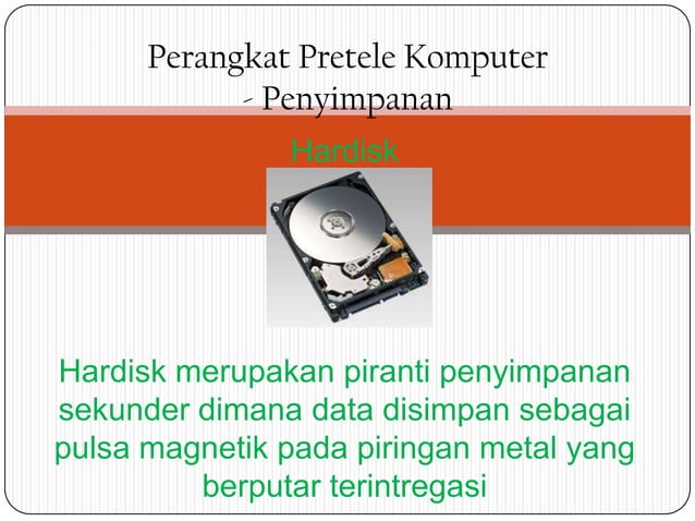 Mengenal perangkat keras komputer | PPTX